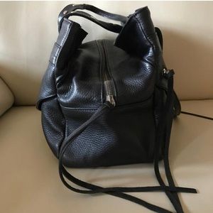 Botkier | Bags | Botkier Black Textured Leather Trigger Satchel Bag ...